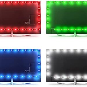 WENICE LED Lights for TV 65-80inch, USB LED Light Strip 18.1ft with APP and Remote