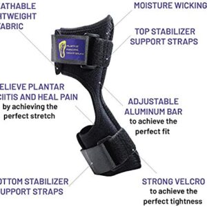 Everyday Medical Plantar Fasciitis Night Splint Brace for Plantar Fasciitis Pain Relief I Dorsal Foot Stretching Support for Achilles Tendonitis, Heel Pain, Plantar Fascia, Drop Foot -Men & Women