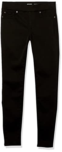 Amazon Essentials Women's Stretch Pull-On Jegging (Available in Plus Size), Black, 12 Short