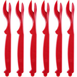 Artcome 12-piece Seafood Tools Set including 6 Lobster Shellers and 6 Forks,Seafood Cracker for Lobster, Crab, Crawfish, Prawns, Shrimp, Shellfish Sheller Knife with Flannel Storage Bag