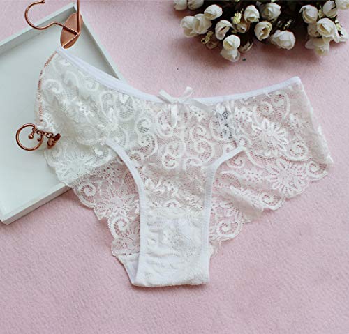 Wetopkim women daily underwear panties pack lace hipster lingerie thong pack of 5