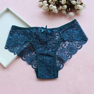 Wetopkim women daily underwear panties pack lace hipster lingerie thong pack of 5