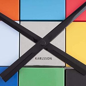 Karlsson Wall Clock, Multicolored, One Size