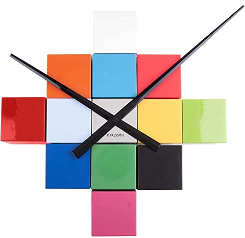 Karlsson Wall Clock, Multicolored, One Size