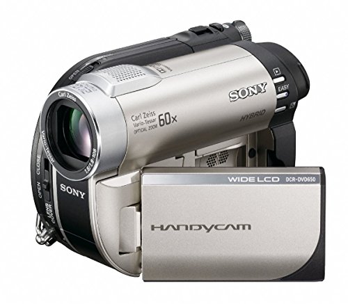 Sony DCR-DVD650 DVD Camcorder (Discontinued by Manufacturer) (Renewed),480p