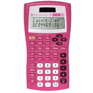 Texas Instruments 30XIIS Student Scientific Calculator - Pink 30XIIS/TBL Soft Pink