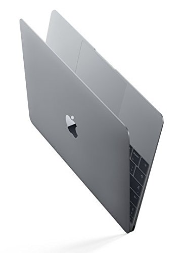 2017 Apple MacBook Laptop with Core m3 (M3-7Y32) (12-inch, 8GB RAM, 256 GB SSD Storage) - Space Gray (Renewed)