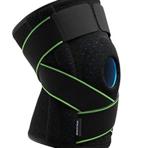 Bodyprox Knee Brace with Side Stabilizers & Patella Gel Pads for Knee Support