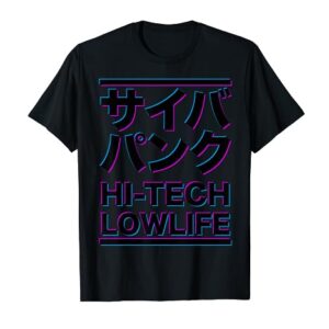 Third Culture: Cyberpunk in Japanese Hi-Tech Low Life TShirt T-Shirt