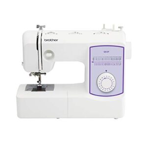 brother sewing machine, gx37, 37 built-in stitches, 6 included sewing feet