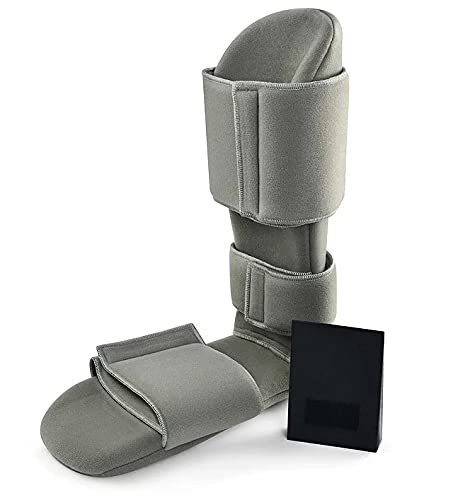 BraceOn 90 Degree Night Splint - Plantar Fasciitis and Achilles Tendon Pain Relief Boot and Foot Support for Men and Women, Small