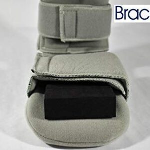 BraceOn 90 Degree Night Splint - Plantar Fasciitis and Achilles Tendon Pain Relief Boot and Foot Support for Men and Women, Small