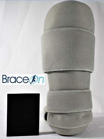 BraceOn 90 Degree Night Splint - Plantar Fasciitis and Achilles Tendon Pain Relief Boot and Foot Support for Men and Women, Small