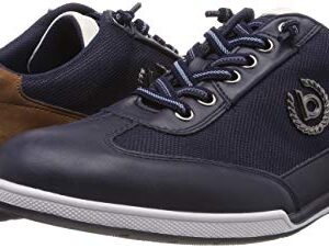 Bugatti Men's Low-Top Sneakers, Blue Dark Blue 4100, 9