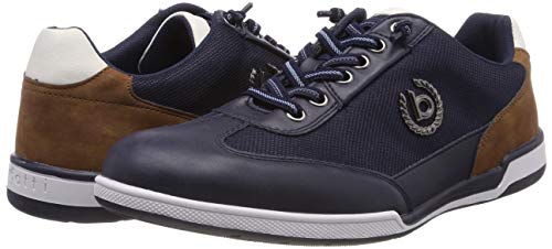 Bugatti Men's Low-Top Sneakers, Blue Dark Blue 4100, 9