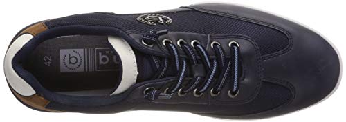 Bugatti Men's Low-Top Sneakers, Blue Dark Blue 4100, 9