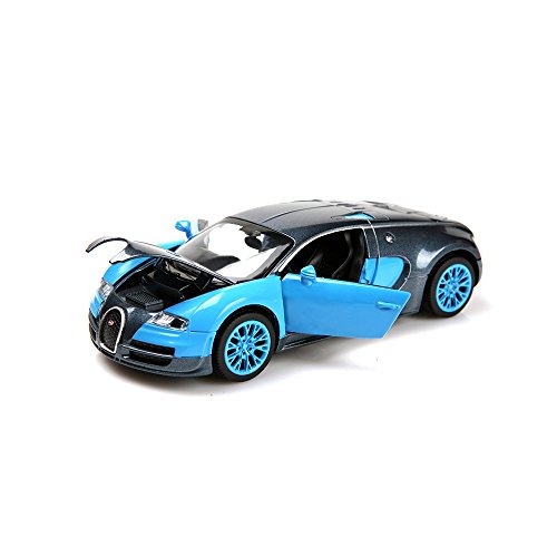 Model Cars,1:32 Bugatti Veyron Alloy Diecast Cars with Light&Sound