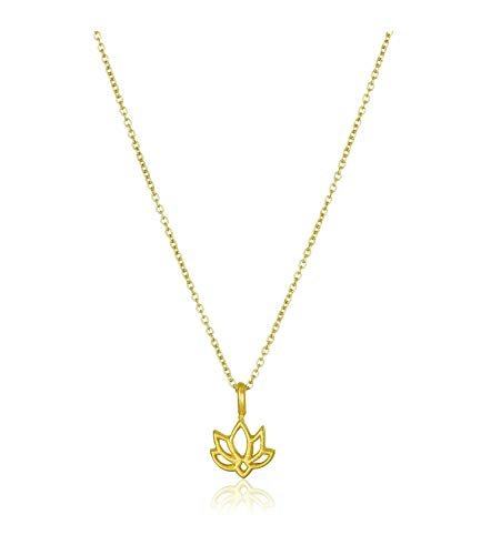 Baydurcan Friendship Anchor Compass Necklace Good Luck Elephant Pendant Chain Necklace with Message Card Gift Card … (gold flower)