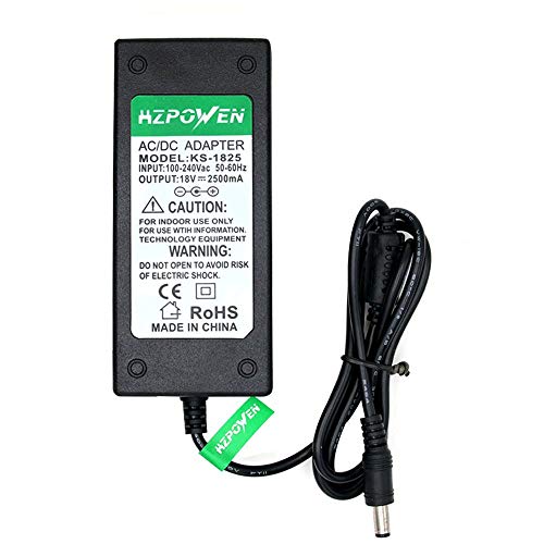 Replacement AC Power Adapter for Cricut Cutting Machine Expression, Personal Expression Create, Expression 2, Cake, Mini, Explore,Model: KSAH1800250T1M2 Cutting Charger Power Supply Wall Plug Cord