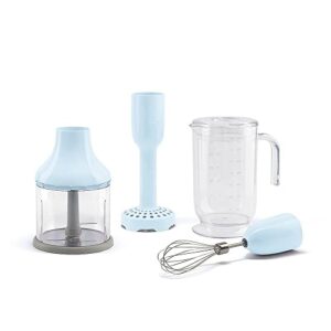 smeg 50's retro pastel blue hand blender accessories for hbf01