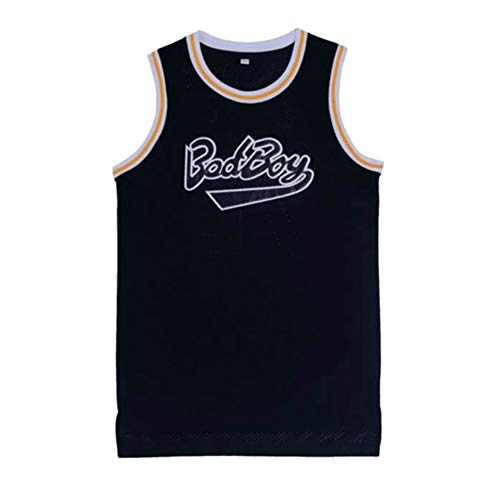 oldtimetown BadBoy' #72 Smalls Basketball Jersey S-XXXL Black, 90S Hip Hop Clothing for Party, Stitched Letters and Numbers