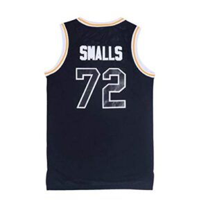 oldtimetown BadBoy' #72 Smalls Basketball Jersey S-XXXL Black, 90S Hip Hop Clothing for Party, Stitched Letters and Numbers