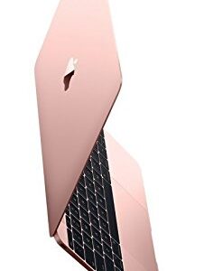 Apple MacBook (Mid 2017) 12in Laptop, 226ppi, Intel Core M3-7Y32 Dual-Core, 256GB, 8GB DDR3, 802.11ac, Bluetooth, macOS 10.12.5 Sierra - Rose Gold (Renewed)