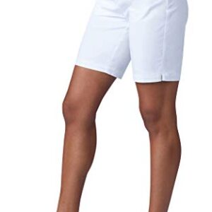 Lee Women's Regular Fit Chino Bermuda Short, White, 12