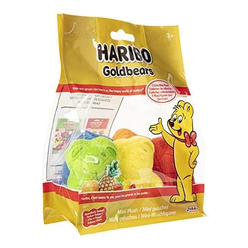 Haribo Goldbears 5Pk Mini Plush Toys