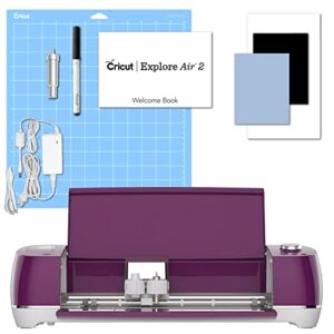 cricut explore air 2 machine, boysenberry