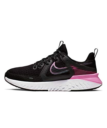 Nike Women's Trail Running Shoes, Black Black Cool Grey Psychic Pink White 004, 4.5 UK