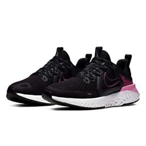 Nike Women's Trail Running Shoes, Black Black Cool Grey Psychic Pink White 004, 4.5 UK