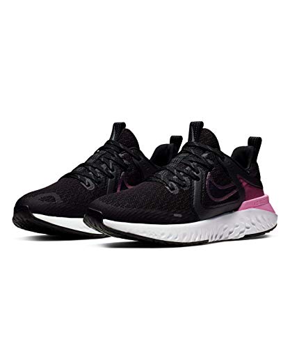 Nike Women's Trail Running Shoes, Black Black Cool Grey Psychic Pink White 004, 4.5 UK