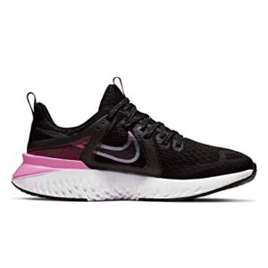 Nike Women's Trail Running Shoes, Black Black Cool Grey Psychic Pink White 004, 4.5 UK