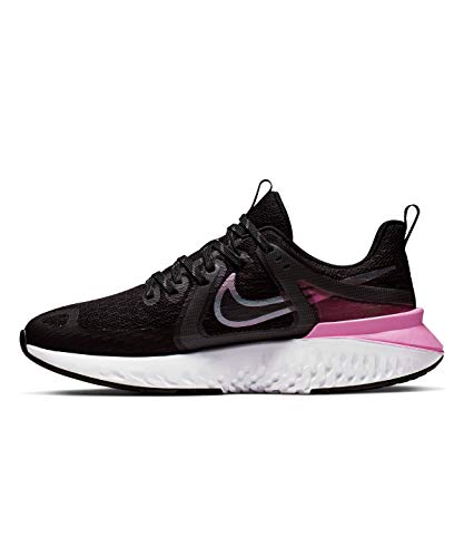 Nike Women's Trail Running Shoes, Black Black Cool Grey Psychic Pink White 004, 4.5 UK