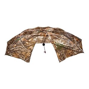 allen company vanish instant roof tree stand umbrella - large umbrella with realtree edge camo - durable and portable hunting umbrella - hunting gear and accessories - 57" w