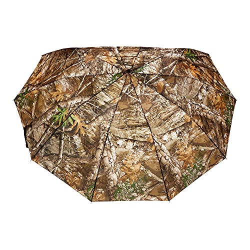 Allen Company Vanish Instant Roof Tree Stand Umbrella - Large Umbrella with Realtree Edge Camo - Durable and Portable Hunting Umbrella - Hunting Gear and Accessories - 57" W