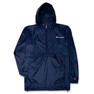 champion jacket mens big and tall hoodie anorak windbreaker jackets for men