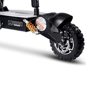 MotoTec 2000W 48V Electric Scooter Black