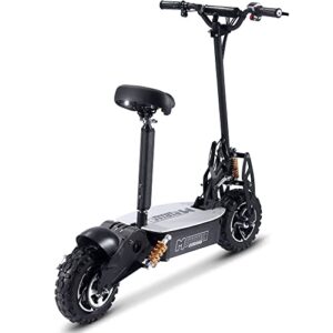 MotoTec 2000W 48V Electric Scooter Black