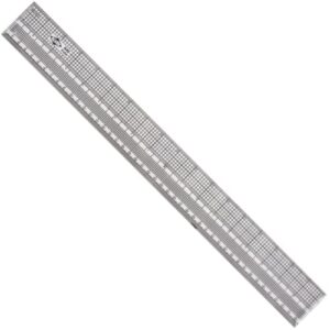 ALVIN Clear Grid Scale G45, Measuring Tool and Pattern Making Scale, Multipurpose for Design, Drafting, Art, and More, Great for Students and Professionals - 18 Inches