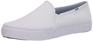 keds women's double decker sneaker, white, 9.5