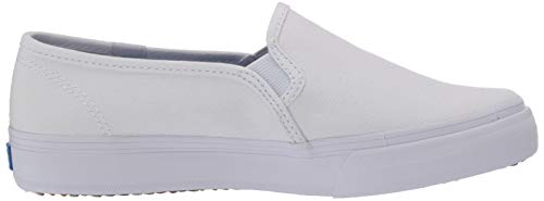 Keds Women's Double Decker Sneaker, White, 9.5