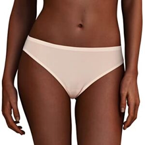 Chantelle Women's Soft Stretch One Size Seamless Thong, Nude Blush, OS