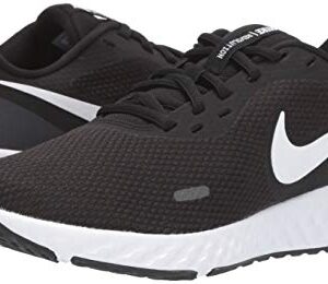 Nike Women's Revolution 5 Running Shoe, Black/White-Anthracite, 7 Regular US