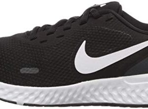 Nike Women's Revolution 5 Running Shoe, Black/White-Anthracite, 9 Wide US