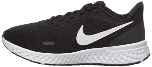 Nike Women's Revolution 5 Running Shoe, Black/White-Anthracite, 9 Wide US