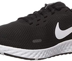 Nike Women's Revolution 5 Running Shoe, Black/White-Anthracite, 9 Wide US