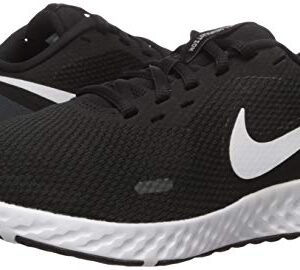 Nike Women's Revolution 5 Running Shoe, Black/White-Anthracite, 9 Wide US