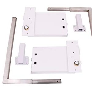 ECLV Horizontal Murphy Wall Bed Springs Mechanism Hardware Kit for Full Size Queen Size,Twin Size,King Size Bed，Horizontal Wallbed Mounting,White